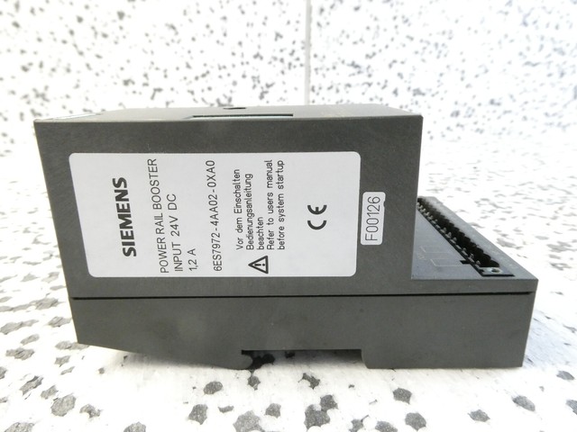 3 X Siemens Simatic Power Rail Booster 6es7 972-4aa02-0xa0 for sale ...