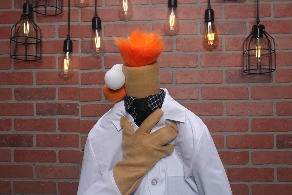 Beaker Muppet Puppet Replica | eBay