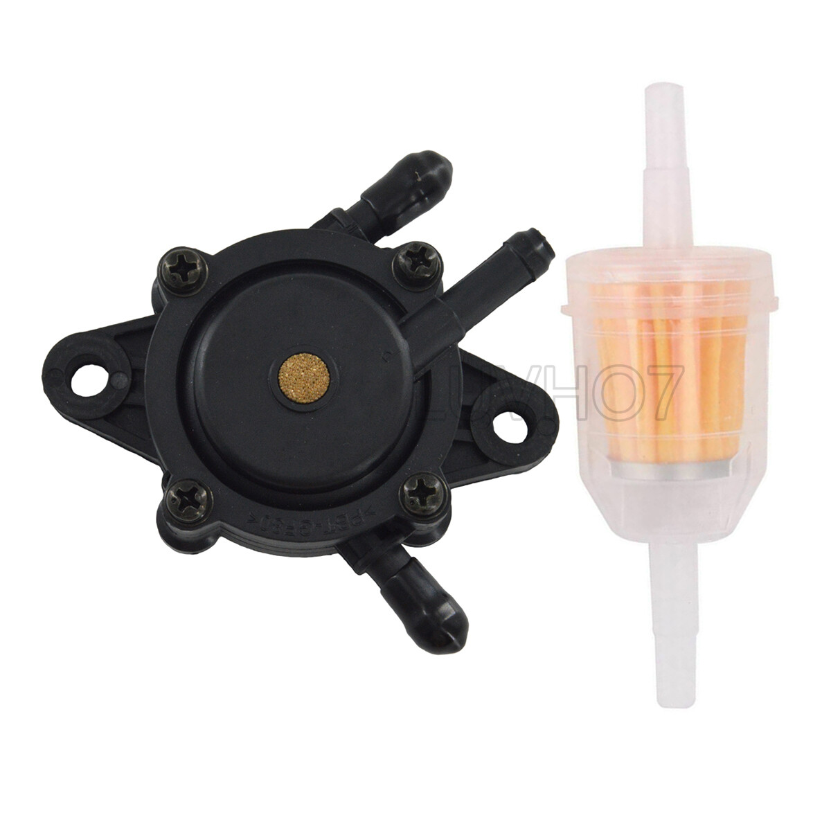 Fuel Pump & Fuel Filter For Kawasaki 21hp 22hp 23hp 24hp 25hp Engine ...
