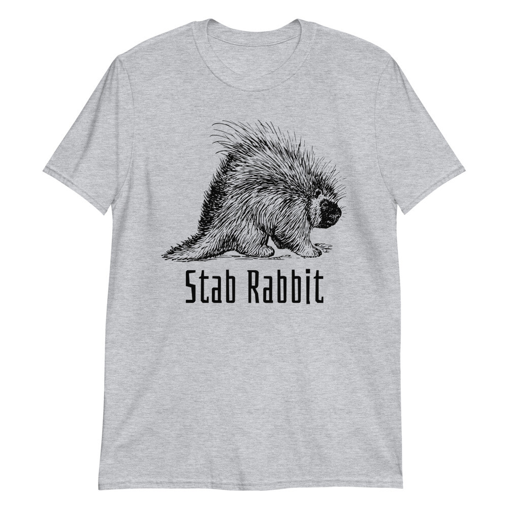 Stab Rabbit Funny shirt , funny shirt for men, funny t-shirt for dad | eBay