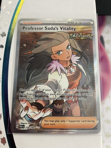 Pokémon TCG Professor Sadas Vitality Paradox Rift 239/182 Holo Ultra ...