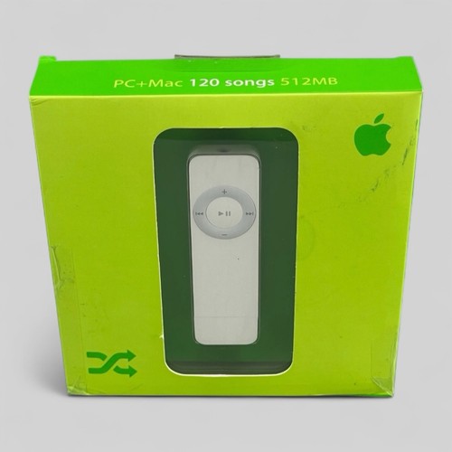 Apple IPOD Shuffle 512MB P9724LL/A 1st Generation White - Brand New | eBay