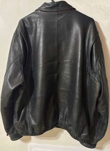 Mens Vintage American Classics Colebrook leather jacket size XL | eBay
