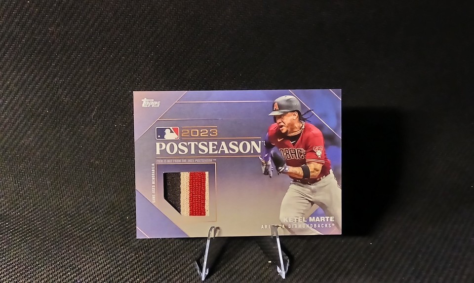 2024 Topps Series Series 1 Katel Marte 1/1 Postseason Match | eBay