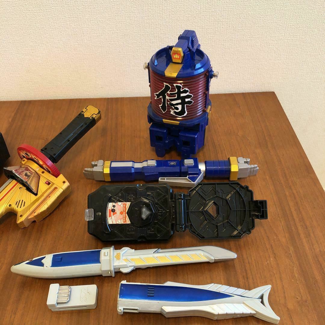 Power Rangers Samurai Shinkenger DX Arsenal Set Spin Sword Daigoyo ...