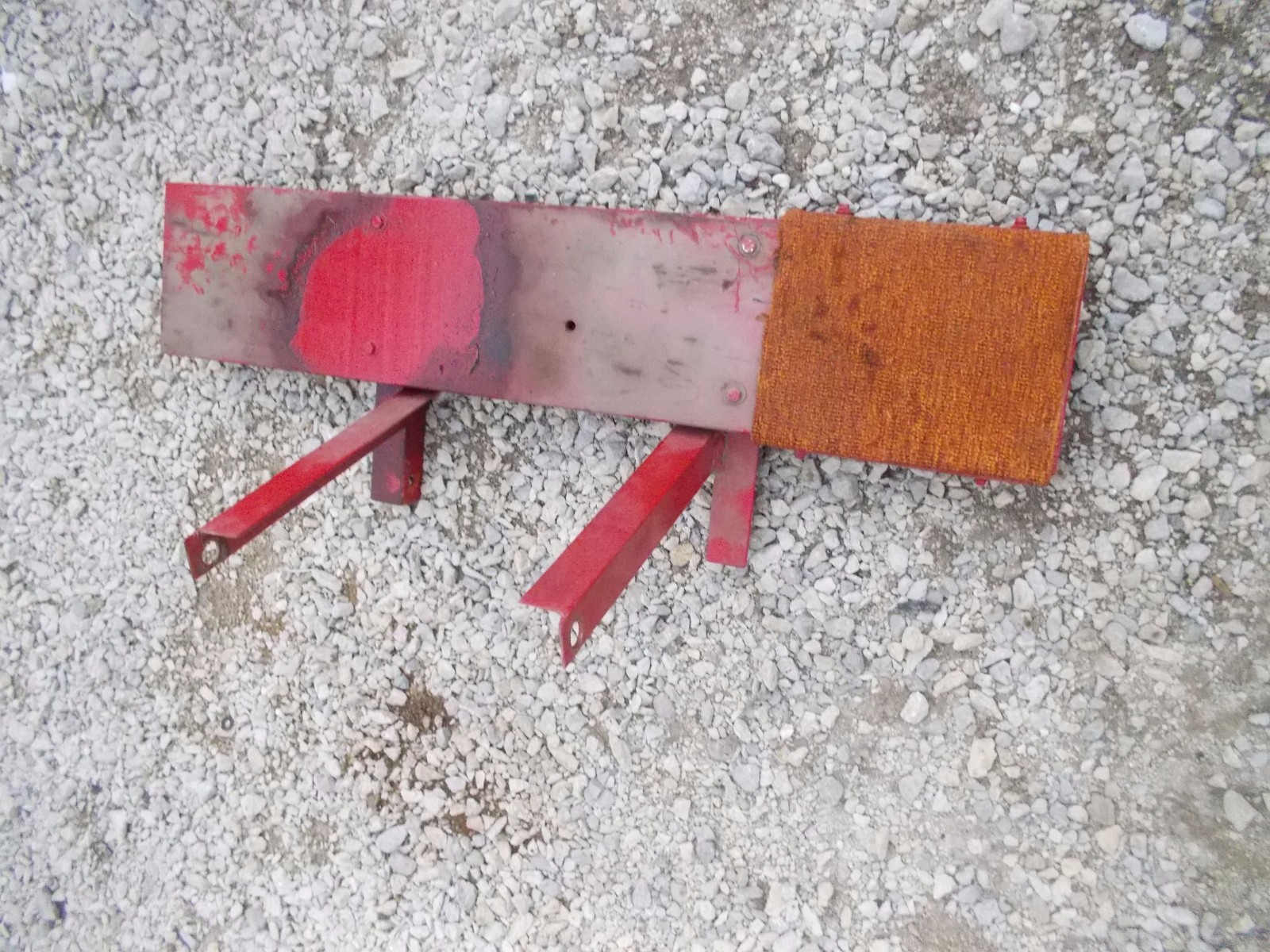 Farmall SC C 200 230 Tractor IH drawbar draw bar wood platform step ...