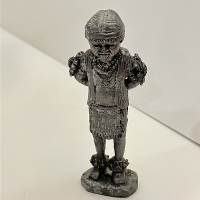 Michael Ricker Pewter "Donny" Native Beads Signed Discontinued Rare ...
