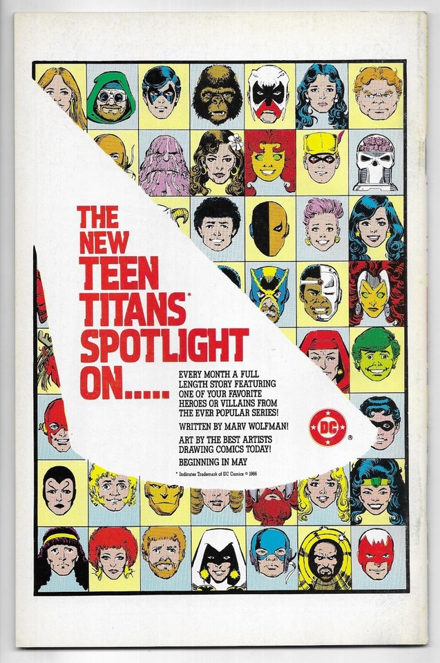 The NEW TEEN TITANS Annual #2 DC COMIC BOOK 2nd series - Nightwing ...