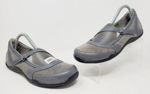 Ahnu Womens Shoes Size 8 Gray Mary Jane Leather | eBay