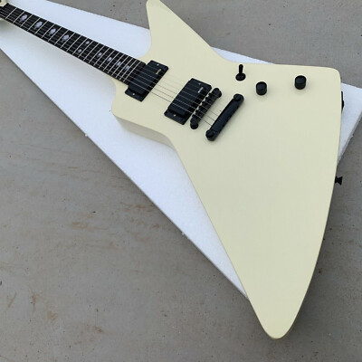 Custom Heavy Metal James Hetfield Signature Cream Electric Guitar | eBay