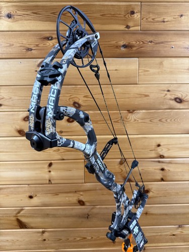 PSE Mach 33 RH 70# EC2 Kryptek SKYFALL Black Carbon Hunting Bow Camo ...