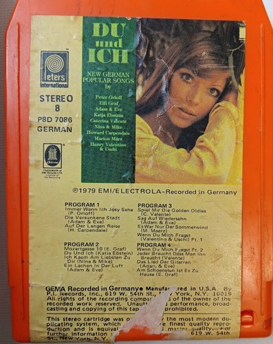 1979 EMI German Popular songs : Orlaff, Adam&Eve, Graf, Ebstein, Valente 5" x 4" | eBay
