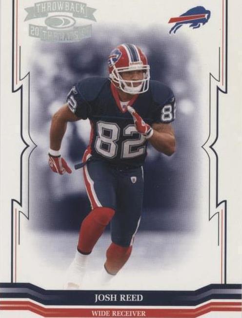2005 Donruss Throwback Threads - Josh Reed #16 Silver Holofoil /150 for ...