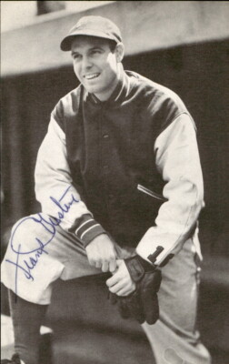 Frank Gustine Pirates d. 1991 Signed 3x5 Repo Postcard 178419 | eBay