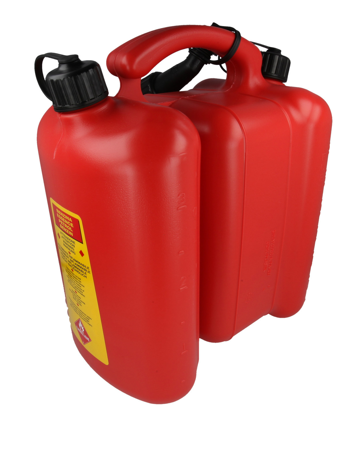 TECOMEC Combi Fuel Oil Can Heavy Duty Suits STIHL Users 6 Ltr / 3 Ltrs ...