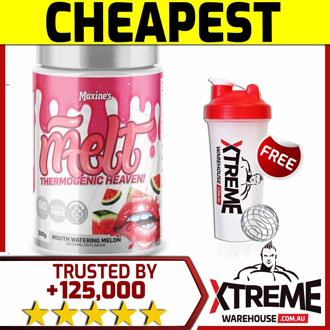 MAXINE'S MELT 60 SERVE // THERMOGENIC FAT BURNER OXYSHRED HYPERBURN NON ...