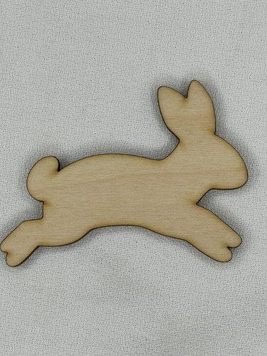 Custom Laser Cut Unfinished Bunny Rabbit Shape Wood Cutouts | eBay