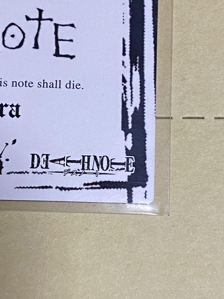 Death Note Trading Card Naomi Misawa Konami Japanese | eBay