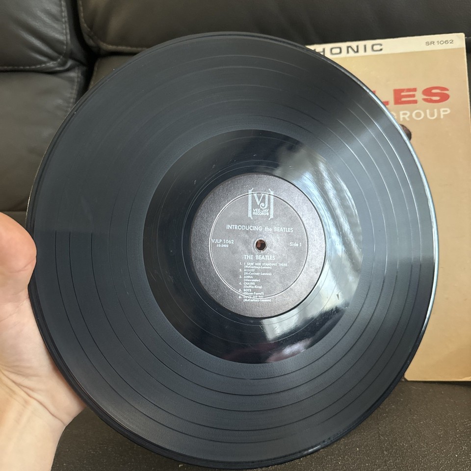 Introducing The Beatles - first US album - Stereo Reissue Veejay Vinyl ...