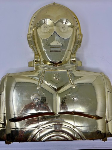 1983 Vintage Star Wars C-3PO Gold Action Figure Storage Case ROTJ ...