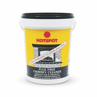 Chimney Cleaner Powder Hotspot Flue Free 750g Removes Tar and Creosote ...