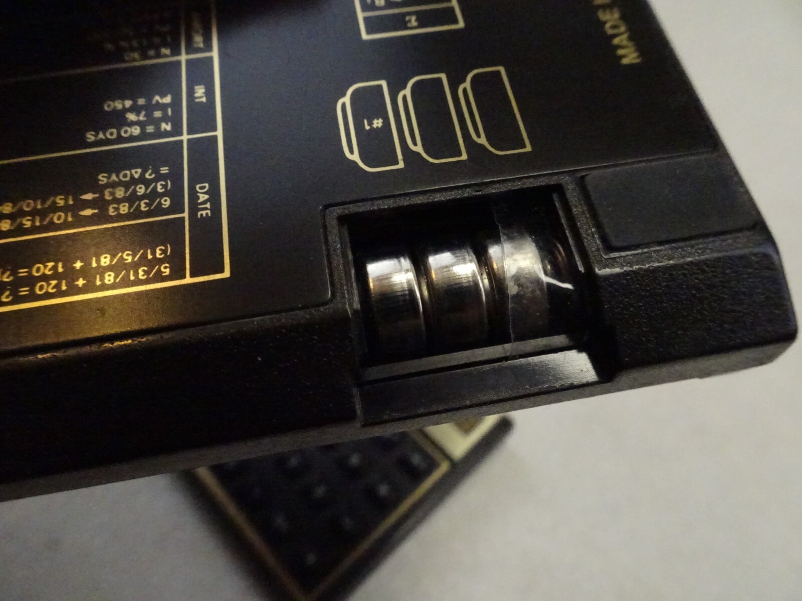 HP Hewlett Packard 12C Financial Calculator Vintage LED Display WORKS ...