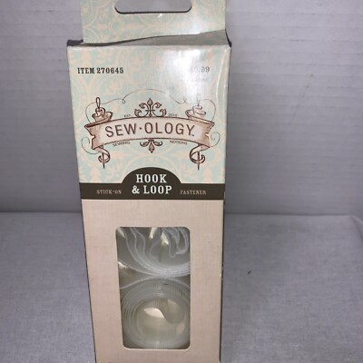Sewology Hook And Loop Fasteners Clear | eBay