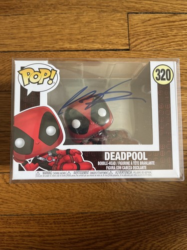 Funko Pop Deadpool 320- Signed Creator Rob Liefeld Autographed | eBay