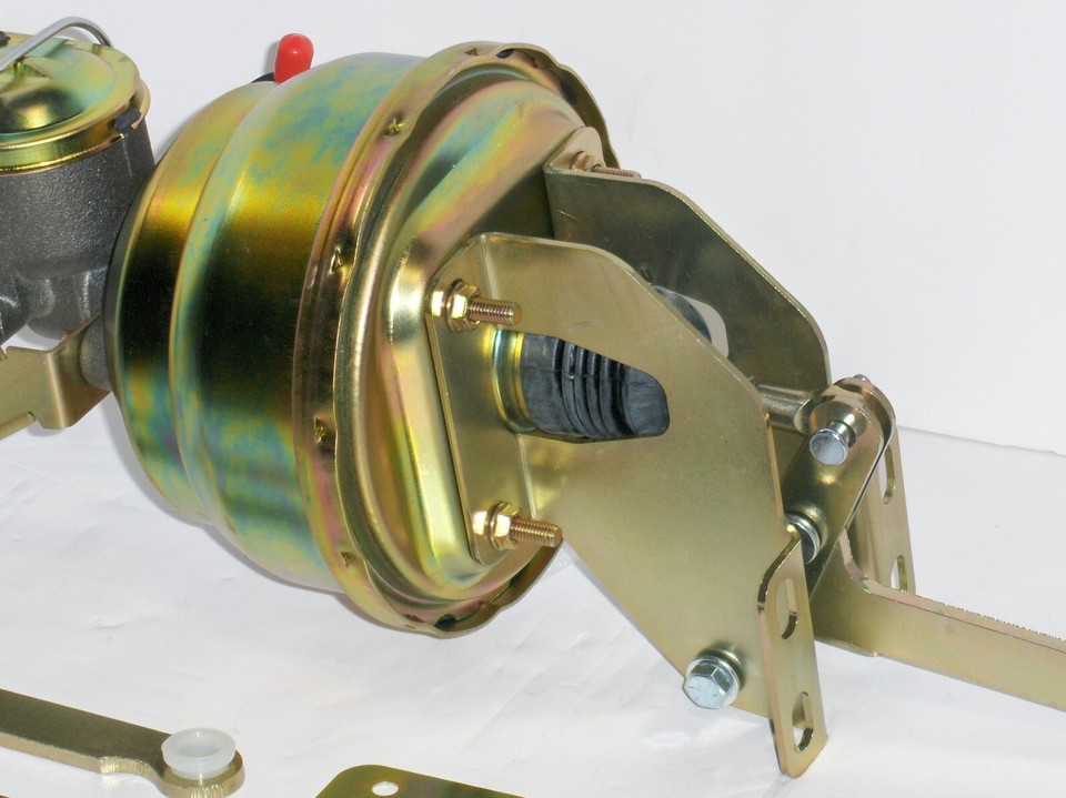 8" Zinc Power Disc Drum Brake Booster Kit for 1962-74 A B E Body Mopar ...