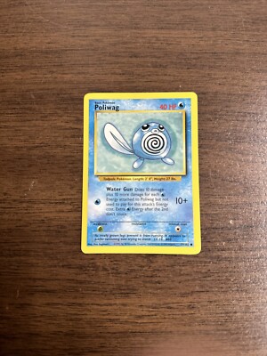1999 Pokemon Base Set 1st Edition Poliwag 59/102 | eBay