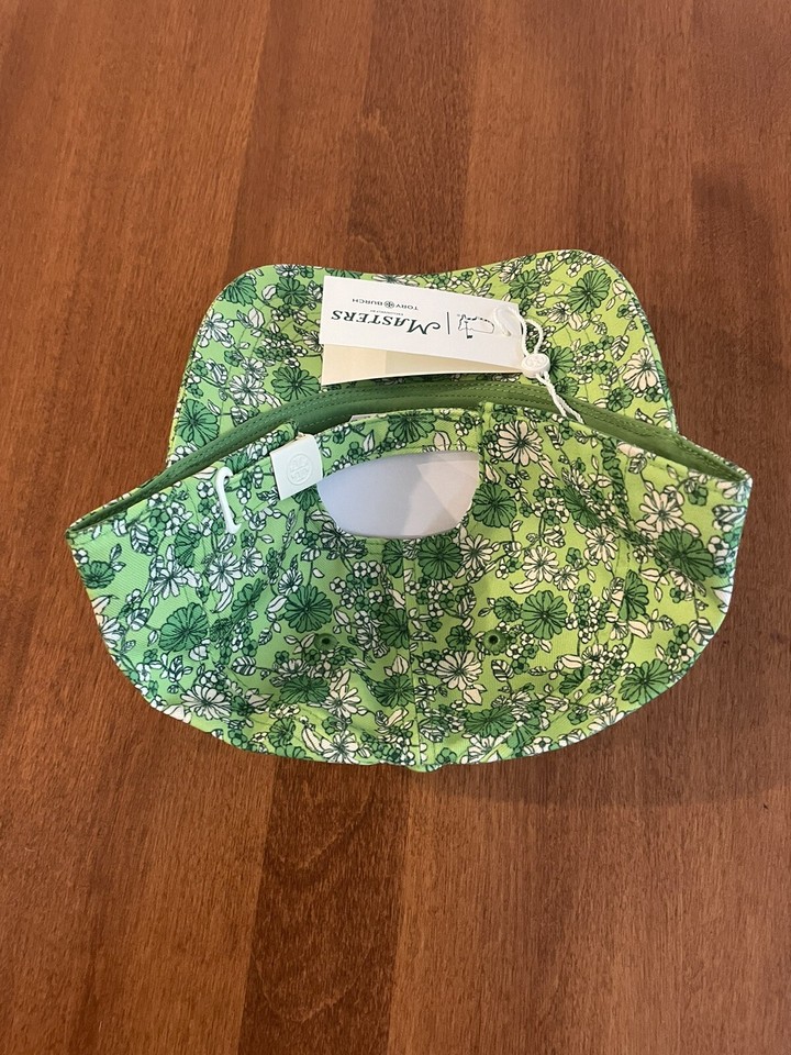 NWT 2024 Rare Green Floral Masters Womens ANGC Berckmans Place Hat Tory ...