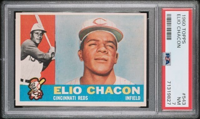 1960 Topps #543 Elio Chacon PSA 7 | eBay