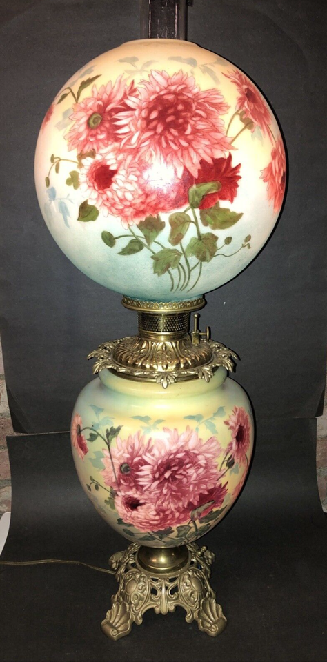 GWTW~HP CHRYSANTEHMUM ELECTRIFIED X-LG 30”GONE WITH THE WIND PARLOR ...