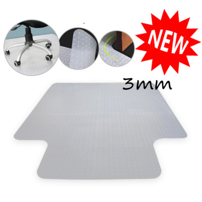 36 x 48" 3mm Thicken Unbreakable Office Home Chair Mat Anti-Slip ...