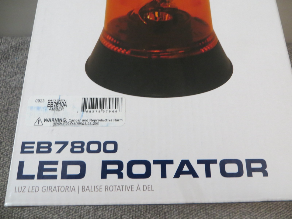 New ECCO Light Beacon EB7810A - LED Rotating Beacon, Low Profile ...