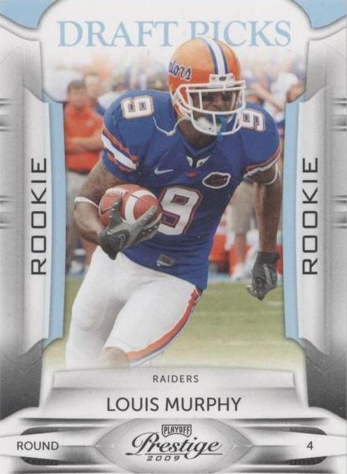 2009 Playoff Prestige - Rookie Louis Murphy #169 Draft Picks Light Blue ...