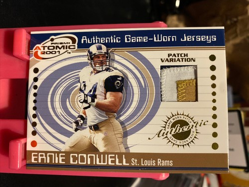 2001 Atomic - Ernie Conwell - Patch Variation #74 - (St. Louis Rams) | eBay