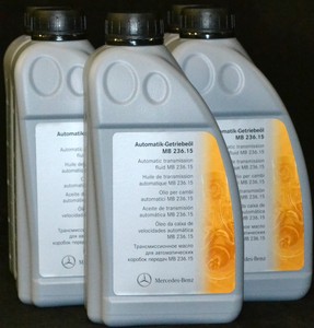 9x1 Liter ORIGINAL MERCEDES BENZ Automatik Getriebeöl MB 236.15 ATF ...