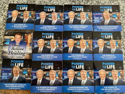 Lot Of 12 Pat & Gordon Robertson CBN Power for Life sealed new Audio CD ...