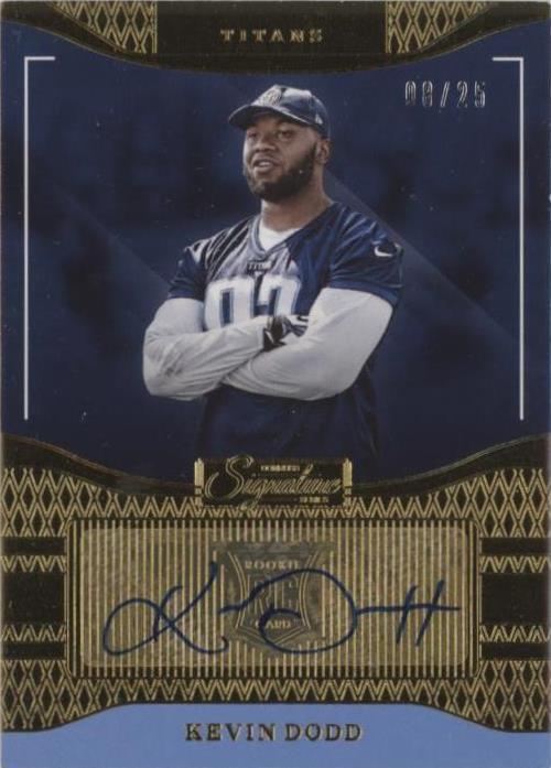 2016 Panini Donruss Signature Series - Rookie Kevin Dodd #221 Gold /25 ...