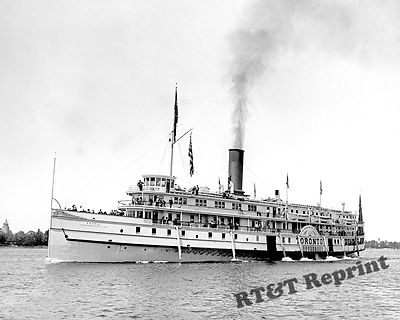 Photograph of the Side Wheel Steamship Toronto Year 1910 8x10 | eBay