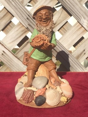 Tom Clark Gnome SHELBY 1997 Edition #92 Cairn Studios Shell Conch Beach ...