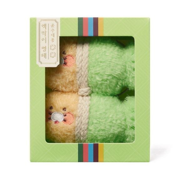 Kakao Friends Lucky Fish Choonsik 운수대통 Keyring Keychain Bag Charm Plush ...