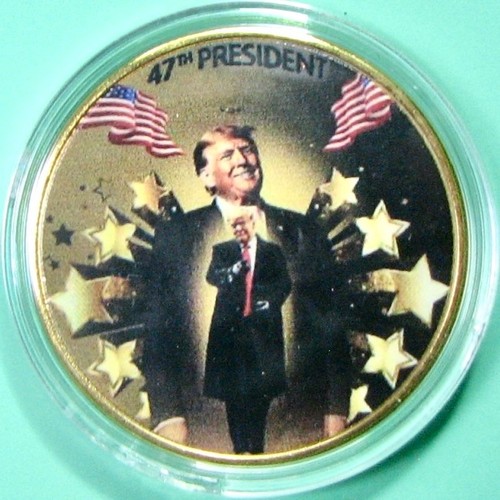 Donald Trump, 47th President. Challenge Coin. 1.50". CT63c. | eBay