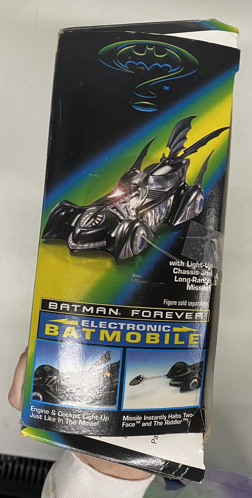 Batman Forever Electronic Batmobile KENNER 1995 Original Box | eBay