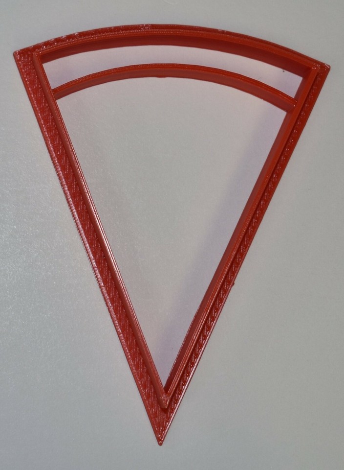 PIZZA SLICE ITALIAN FAVORITE FAST FOOD PIZZERIA DEEP COOKIE CUTTER USA ...