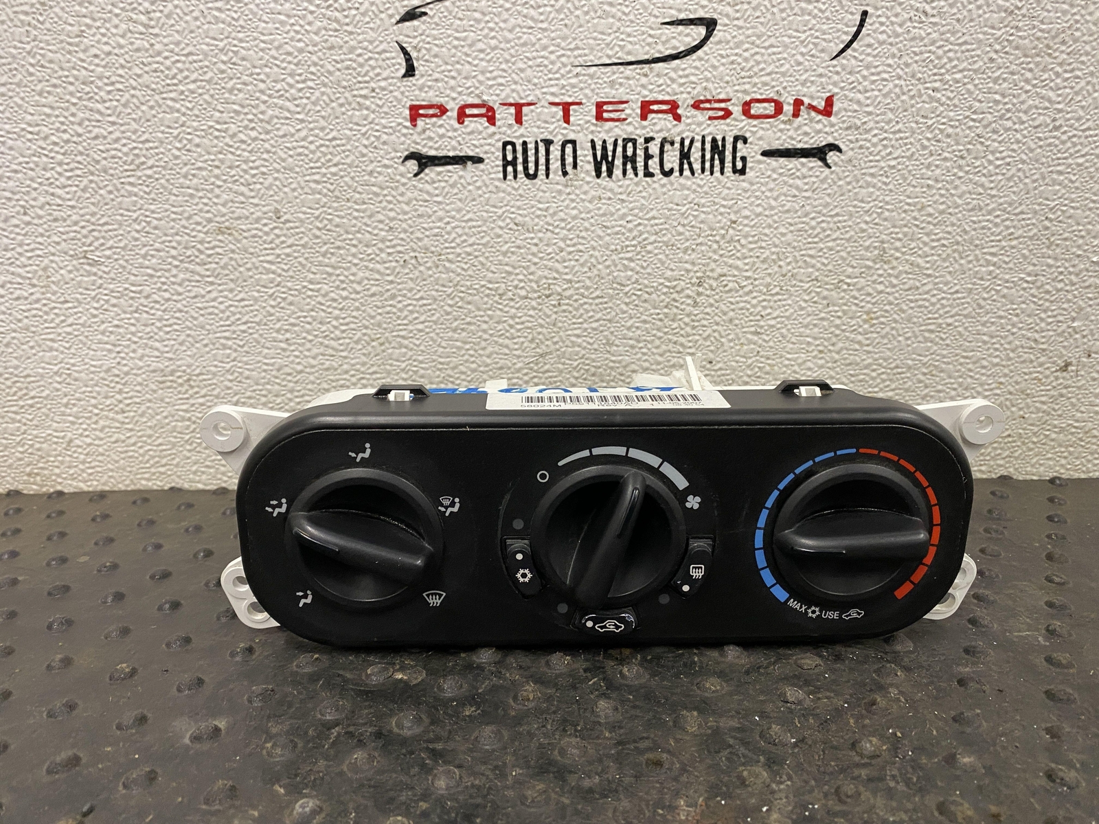 07-10 JEEP WRANGLER HEATER A/C CLIMATE TEMPERATURE CONTROL UNIT HEATED ...