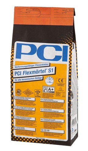 PCI Argamasa Flex S1 5KG Flex-Kleber Pegamento para Azulejo Con Una 4083200015711 | eBay