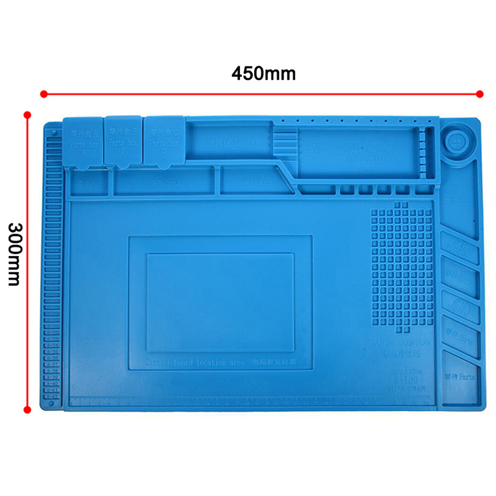 Thermal Insulation Silicone Mat Computer Phone Repair Platform Anti ...