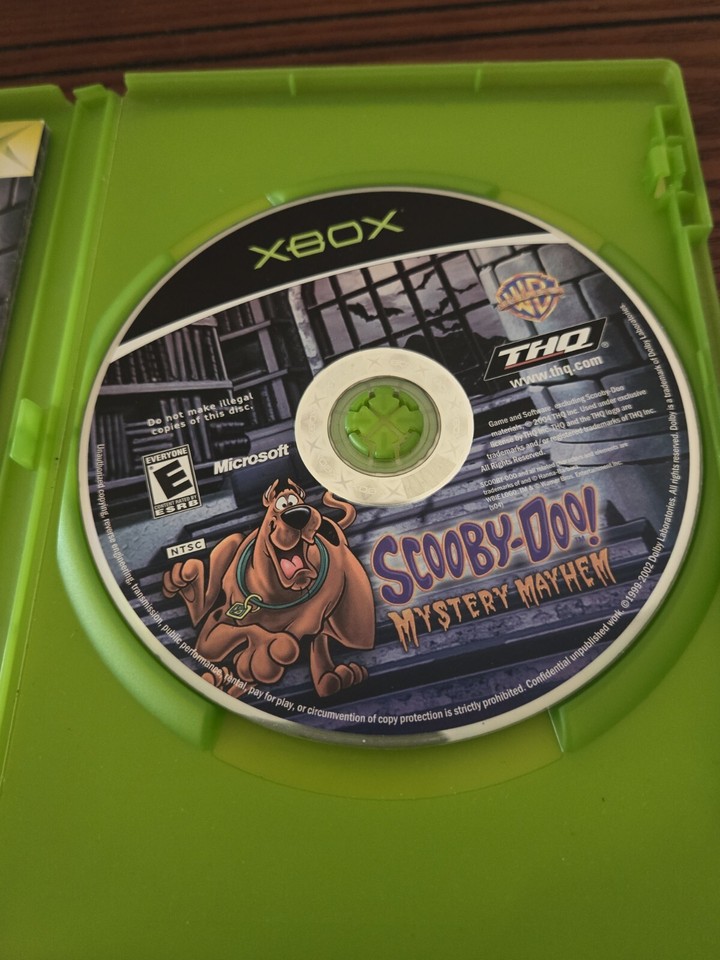 Scooby-Doo Mystery Mayhem - Xbox (Microsoft Xbox, 2004) Complete ...